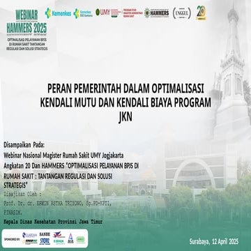 new_PERAN PMRNTH DALAM OPTIMALISASI KENDALI MUTU DAN KENDALI BIAYA ...