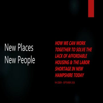 New places, new people | PPTX