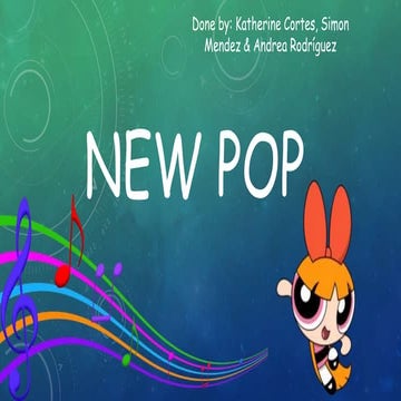 New pop / present simple | PPTX