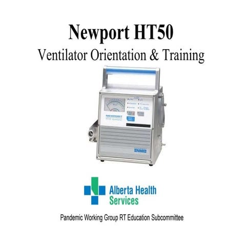 New Port Ht50_Mechanical Ventilator_Nursing | PPT