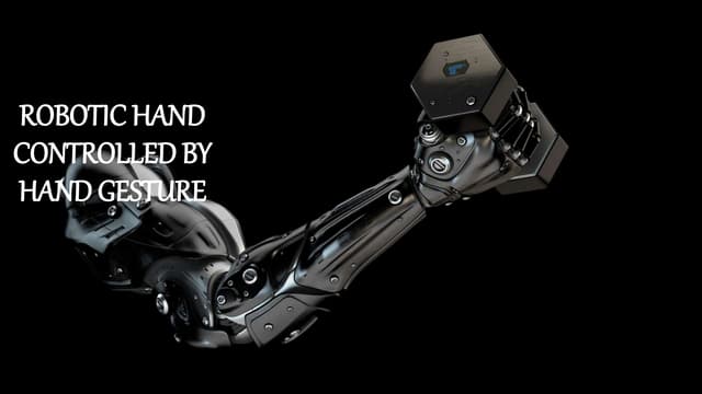 Wireless-Controlled Animatronic Hand