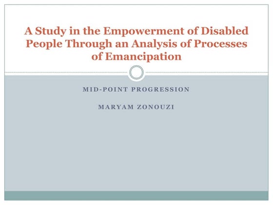 Mid point progression: Part 2 | PPTX