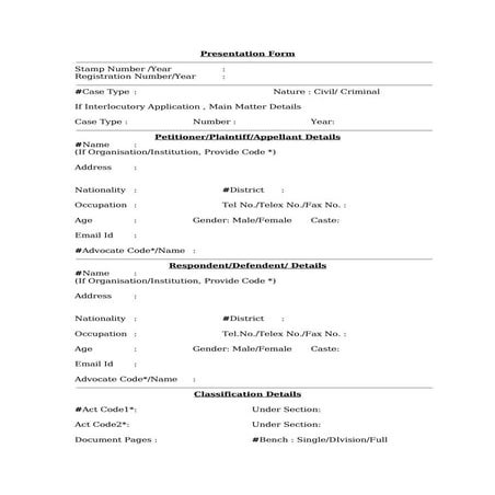 new_presentation_form.pdf for school students | PDF