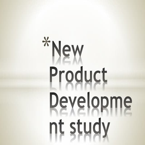 New product development | PPT