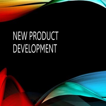 New product development.pptx process involved in product development ...