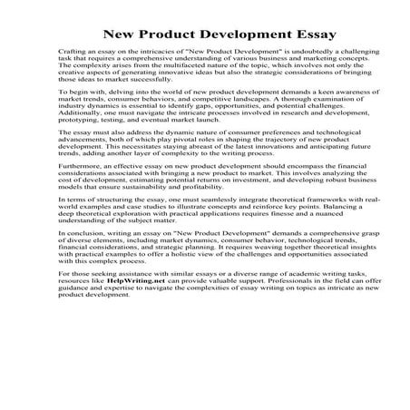 New Product Development Essay.pdf