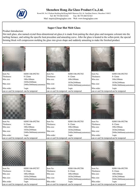 Decorative Anti Slip Glass | PDF