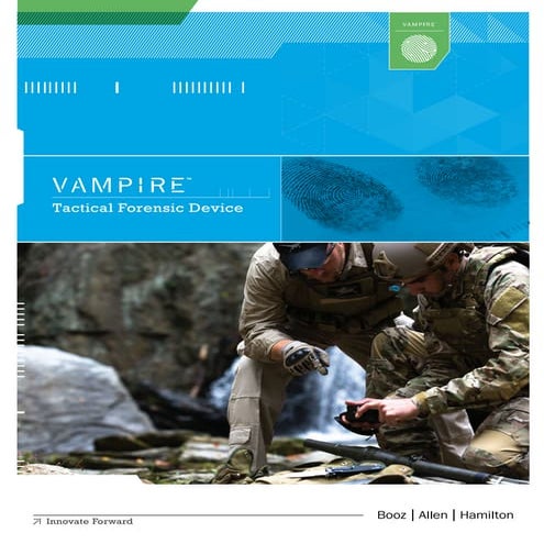 VAMPIRE™ Tactical Forensic Device | PDF