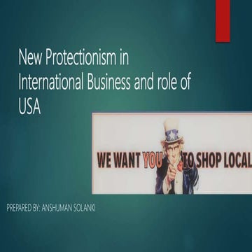 New protectionism | PPT