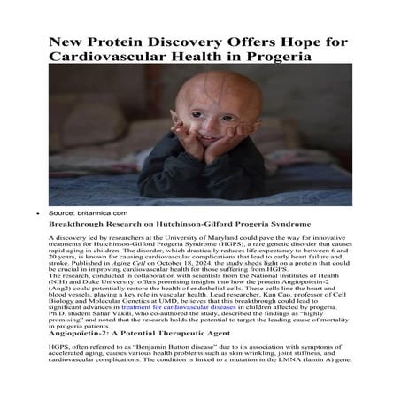 Progeria | PPTX
