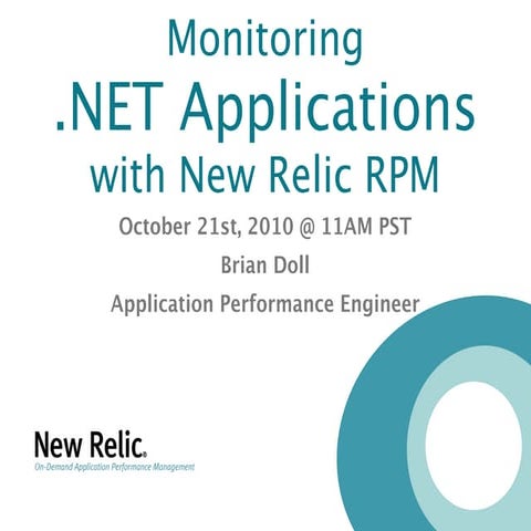 New Relic .NET Agent Overview | PDF