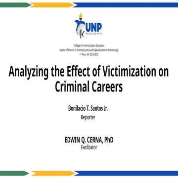 effect of victimization on criminal career.pptx