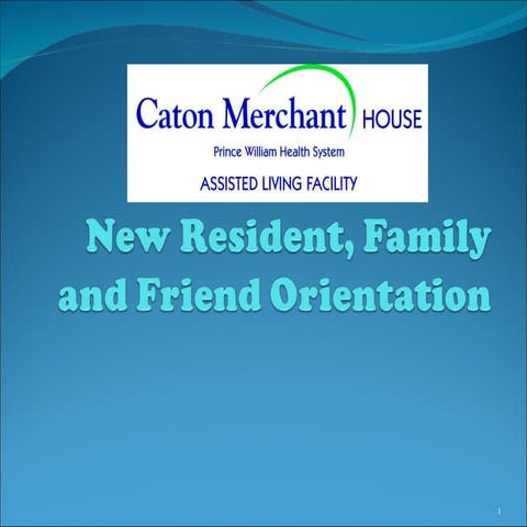 New resident orientation | PPT