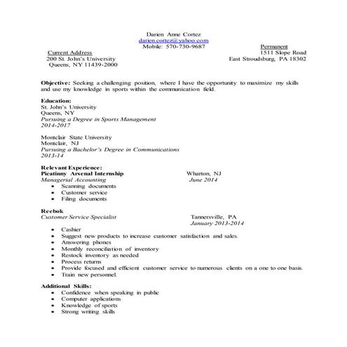 New resume | DOCX