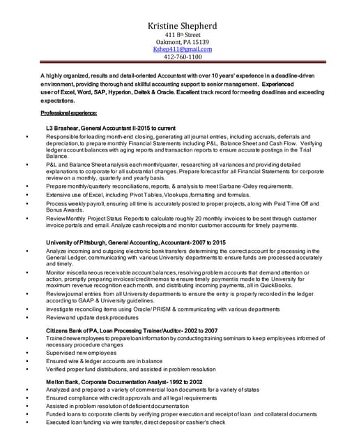 linked in resume | PDF | Business Accounting & Finance | Business