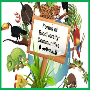 New Revise - 2nd Sem- S.Y.2023-2024, Forms of Biodiversity - Community (PPT)_20220405_164956.pptx