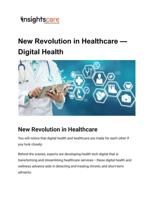 Digital Transformation in Healthcare: Trends, Challenges & Their Solutions | PDF