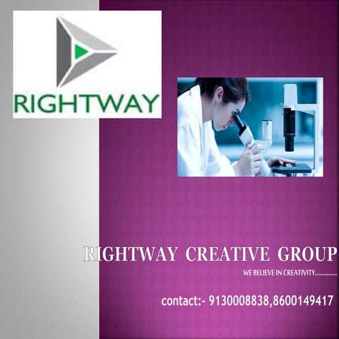 Rightway creative group - PATHOLOGY LAB SOFTWARE | PPT