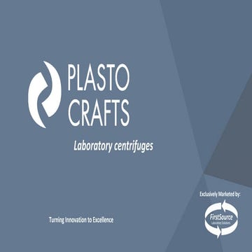 NEW ROTA 4R UNIVERSAL REFRIGERATED CENTRIFUGE - MARKETED by FIRSTSOURCE ...