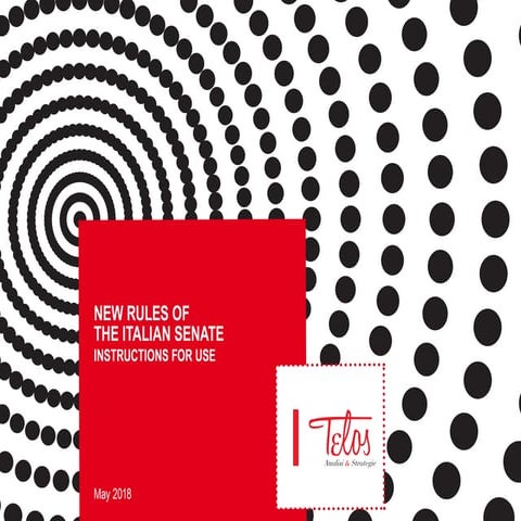 NEW RULES OF THE ITALIAN SENATE | PPT
