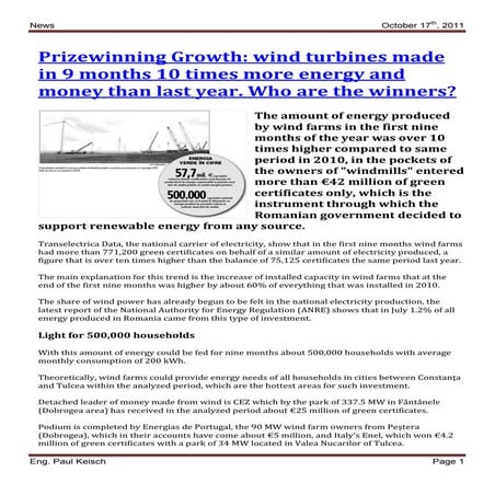 MNRE Generation Based Incentive | PDF