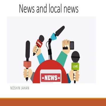 News and local news | PPTX