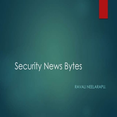 NewsBytes - Nullhyd | PPT