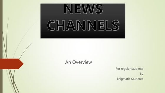 News channel | PPT