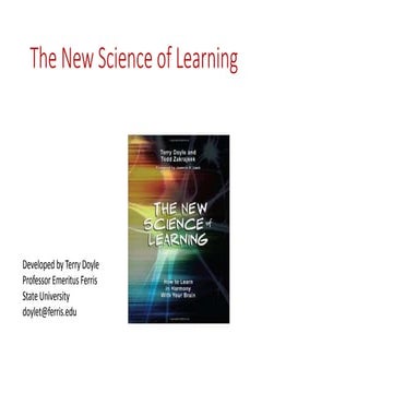 New science of learning student presentation | PPT