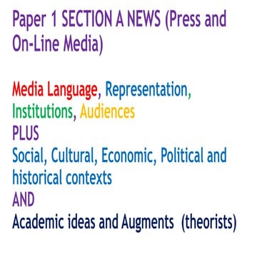 Media Studies NEWS | PPTX