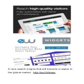 New search engine. | PDF | Search | Internet