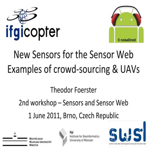 New Sensors for the Sensor Web | PPT