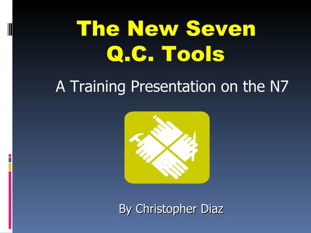 7 qc tools training material[1] | PPT