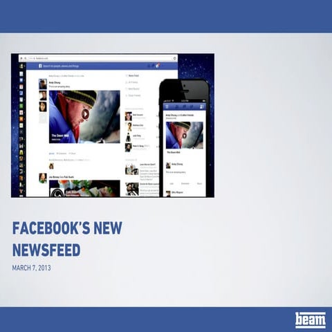 Facebook's New NewsFeed | PDF
