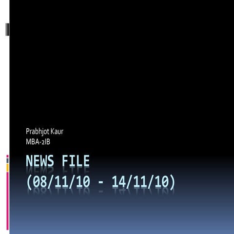 News file | PPT