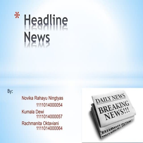 News item text | PPTX