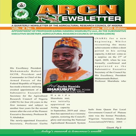 ARCN Newsletter June 2020 Edition | PDF