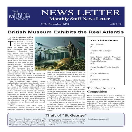 News Letter Example | PDF