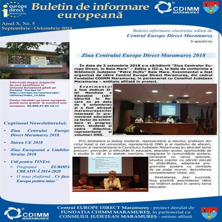 Newsletter ED Maramures-Octombrie 2018 | PDF