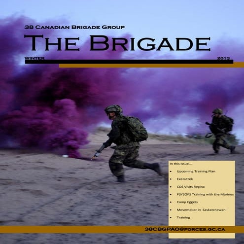 The BRIGADE Newsletter Fall-Winter2013 | PDF
