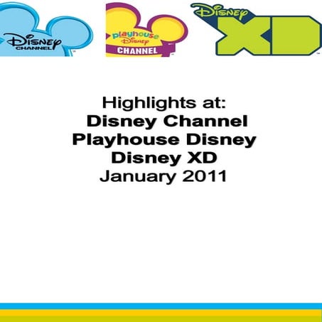 Disney January Highlights | PDF