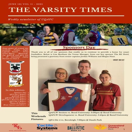 Varsity Times Vol. 11 - 2021 | PDF