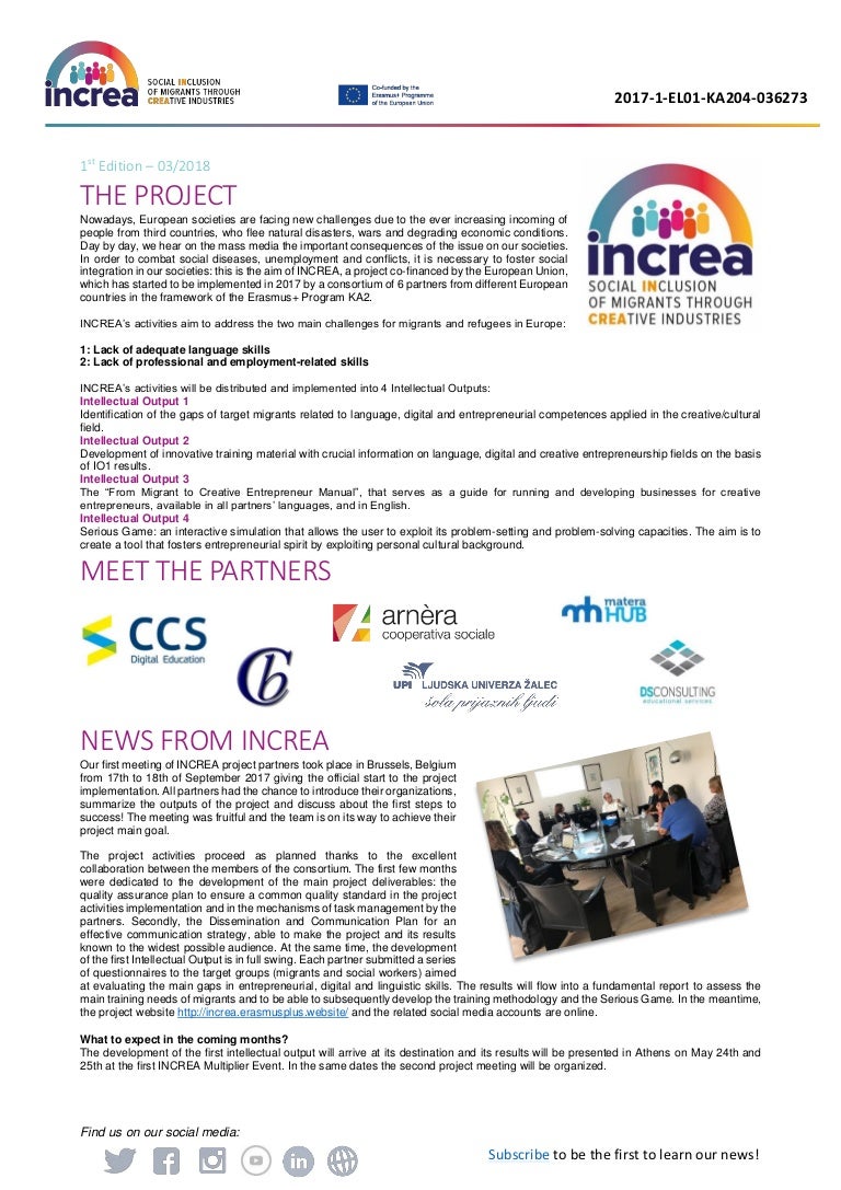 Newsletter 1-English version