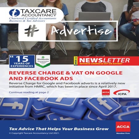 Reverse Charge & VAT on Google and Facebook ads | PDF | Advertising ...