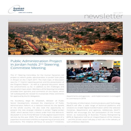 Human Dynamics Newsletter april, 2017 | PDF