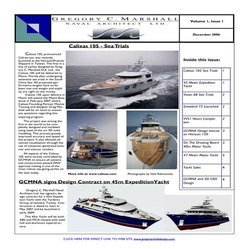 Newsletter Dec 2006 | PDF | Sailing | Sports