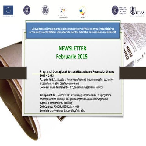 Newsletter e-Incluziune februarie 2015 | PPT