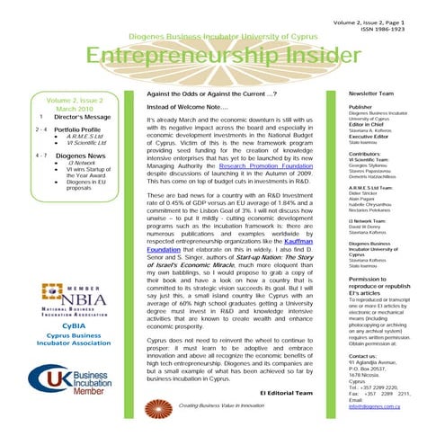 Newsletter ei vol2_issue2_march 2010_final | PDF