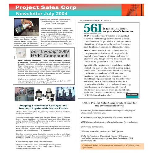 Sylgard Hvic Image Brochure.Pdf