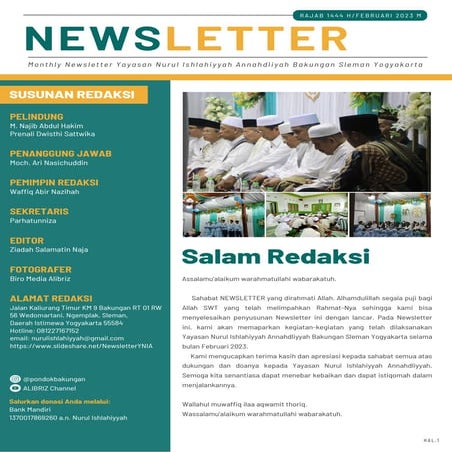 Newsletter Edisi 10 I Februari 2023 | PDF